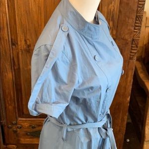 Wesc | Dresses | Wesc Futuristic Take On Cotton Blue | Poshmark